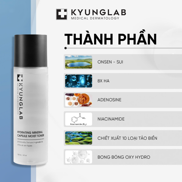KYUNGLAB HYDRATING MINERAL CAPSULE MOIST TONER – 150ML - KYUNGLAB ...