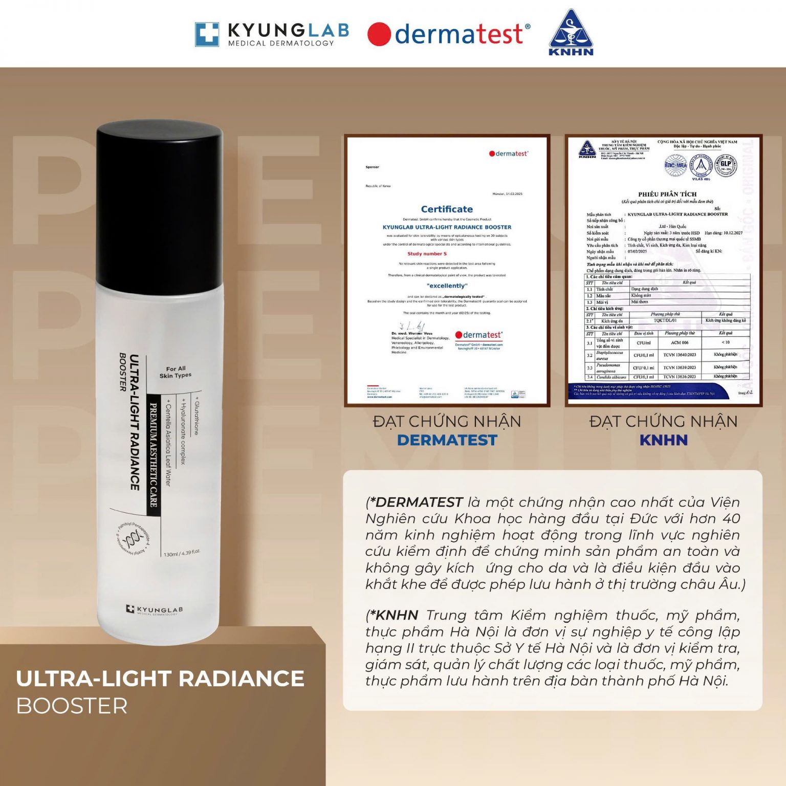 ULTRA-LIGHT RADIANCE BOOSTER - KYUNGLAB - Trang chủ